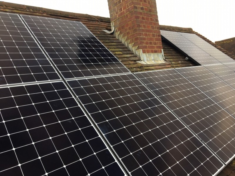 Solar PV: Brockham, Surrey, Mr K - TLGEC Renewable Energy: Solar PV ...