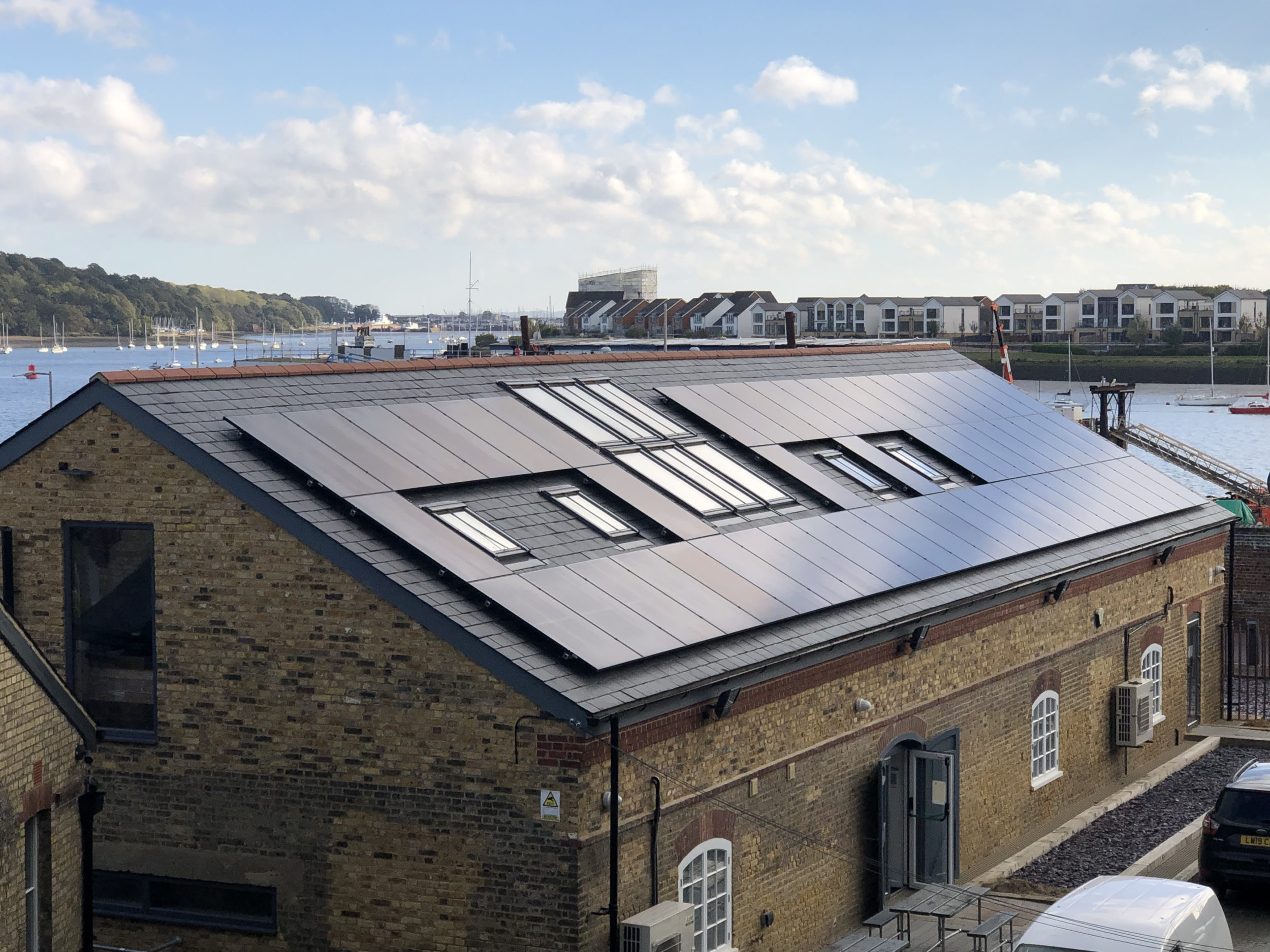 Commercial Solar PV: Rochester, Kent - TLGEC Renewable Energy: Solar PV ...